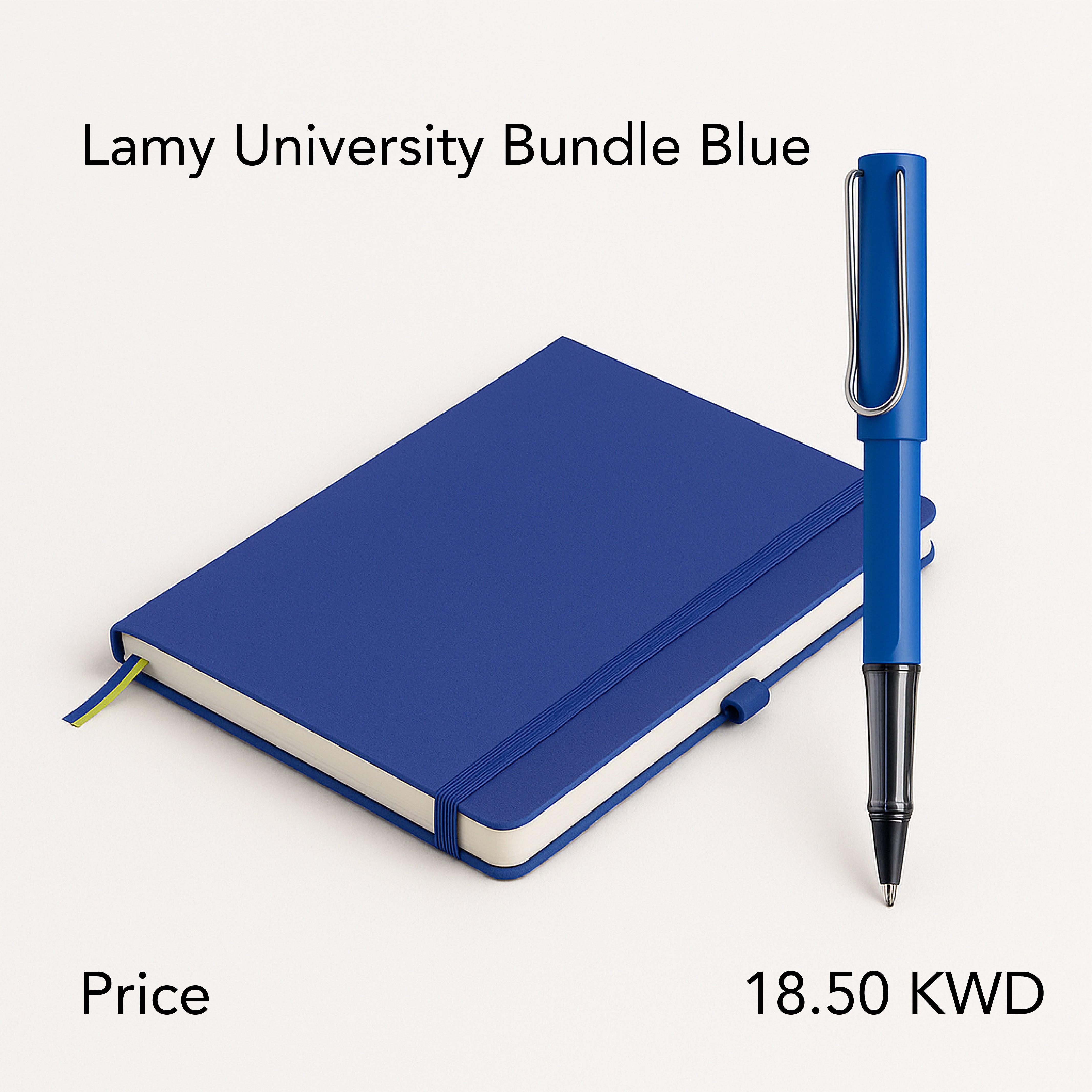 Lamy University Bundle | Blue-19060165 - Almuqahwi Library Company