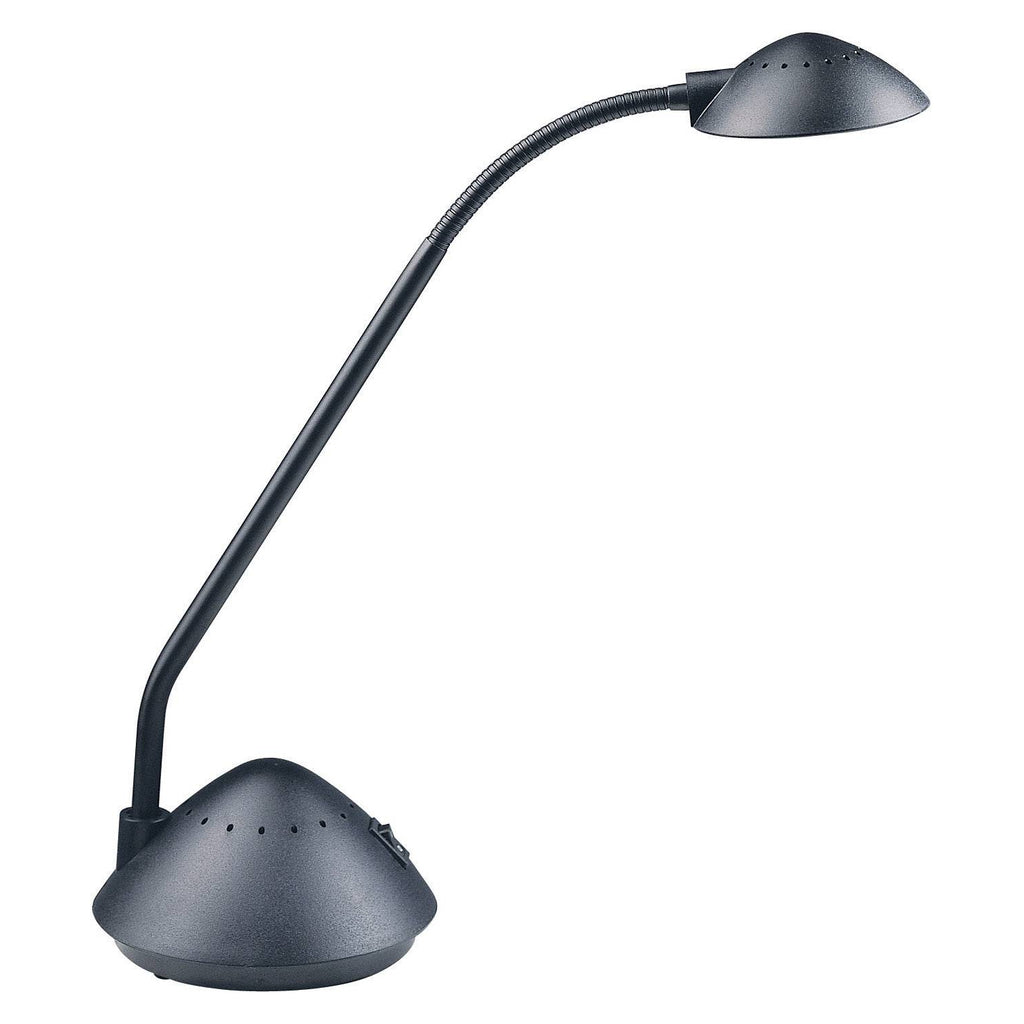 Black Gooseneck Halogen Desk Lamp Flash Halogen Desk Lamp LS 3421_(LS)